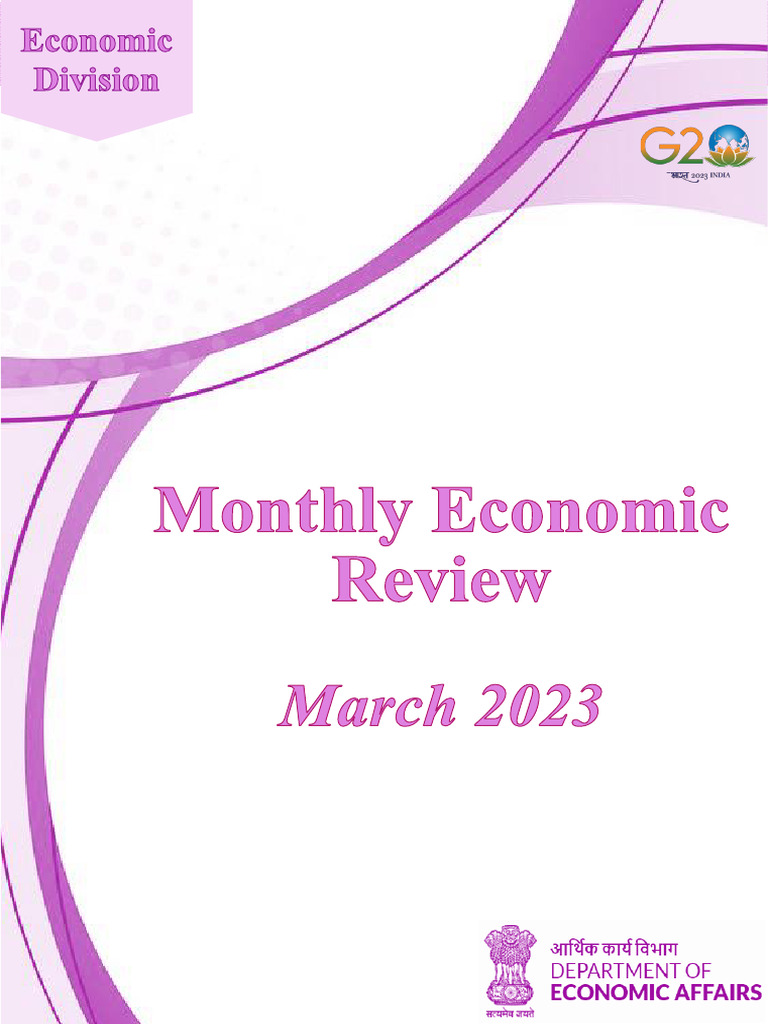 Monthly Economic Review March 2023 - 2 - 0 | PDF | Inflation ...