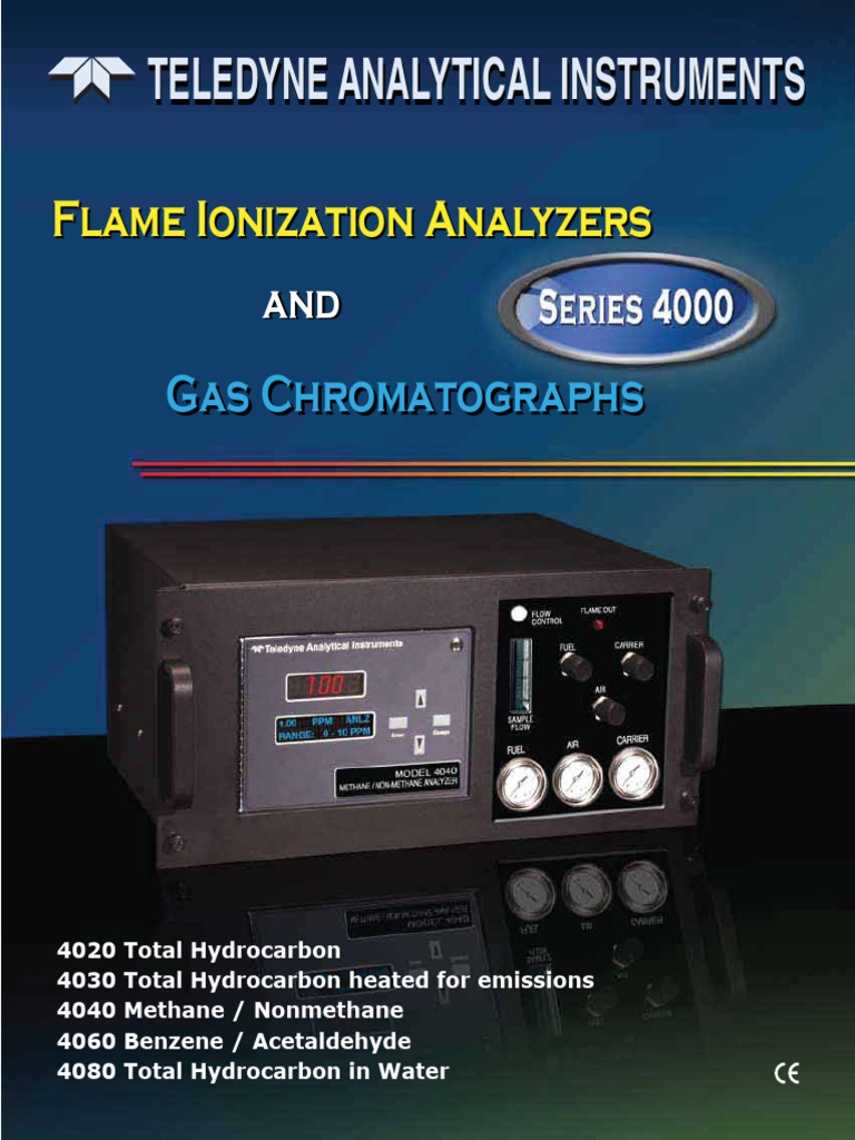 Broch - 4020 4030 4040 4060 4080 | PDF | Gas Chromatography | Gases
