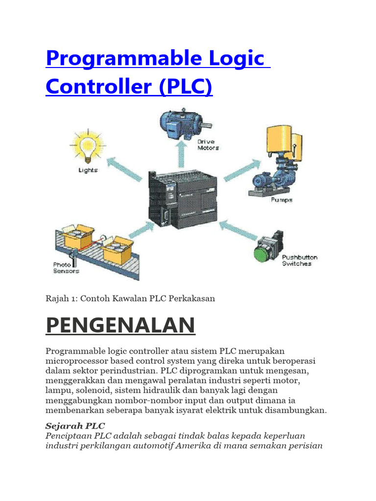 PENGENALAN Programmable Logic Controller | PDF