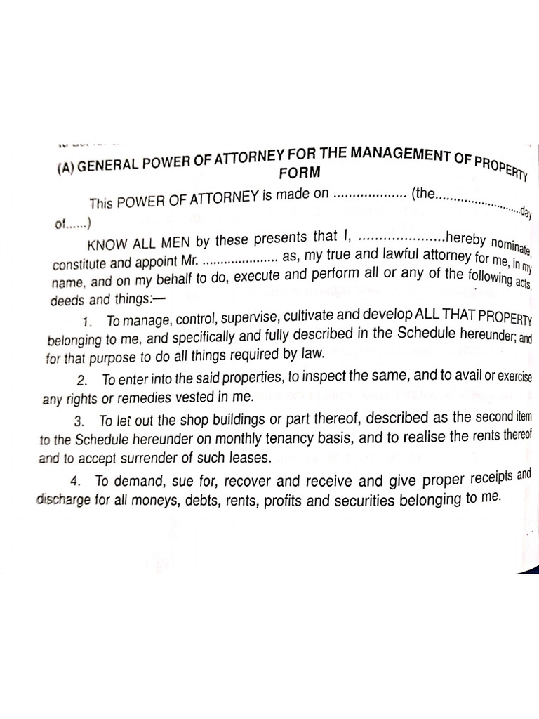 Power of Attorneys | PDF