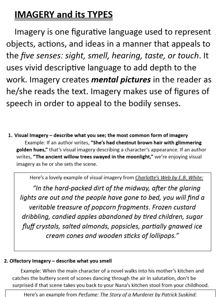 Imagery Continuation | PDF | Metaphor