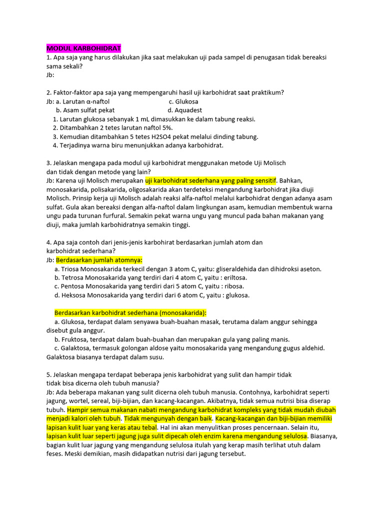 Soal Modul Kimia Organik | PDF | Kesehatan Holistik