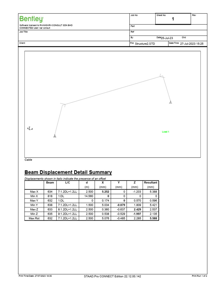 Cable Report 2 | PDF | Mechanical Engineering | Structural Engineering