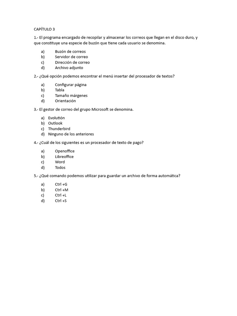 Ejercicios Repaso Capítulo 4 | PDF