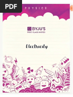 Formula Sheet - Physics Class 10 CBSE | PDF | Teaching Methods & Materials
