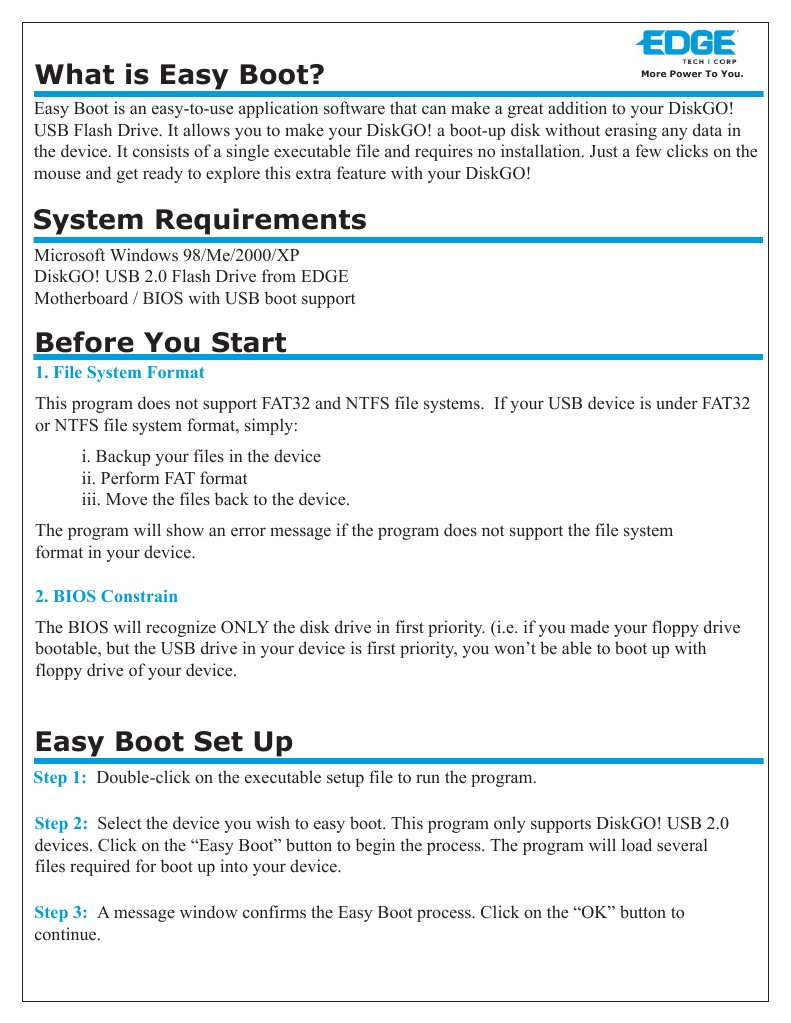 An Easy Guide to Turning Your DiskGO! USB Flash Drive into a Bootable ...
