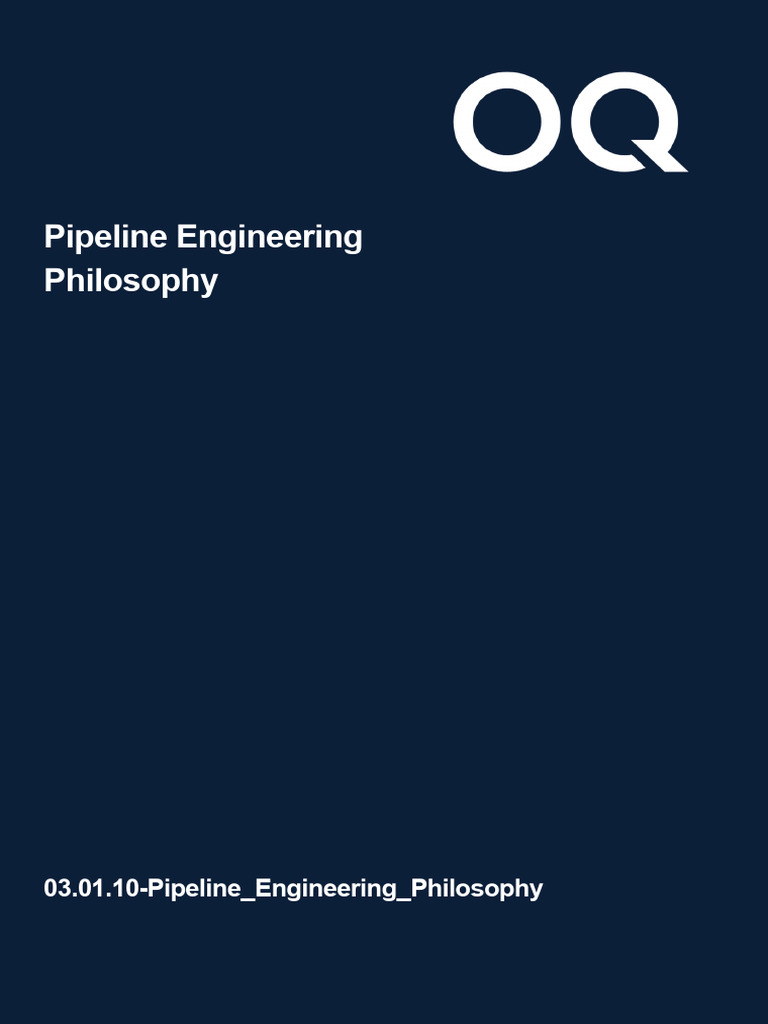 03.01.10 Pipeline Engineering Philosophy | PDF | Bending | Deformation (Engineering)