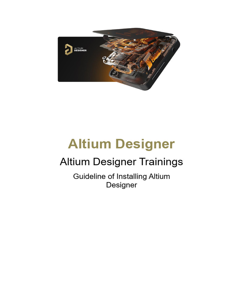 Altium Designer Trainings - Installation Requirements | PDF | Computing ...