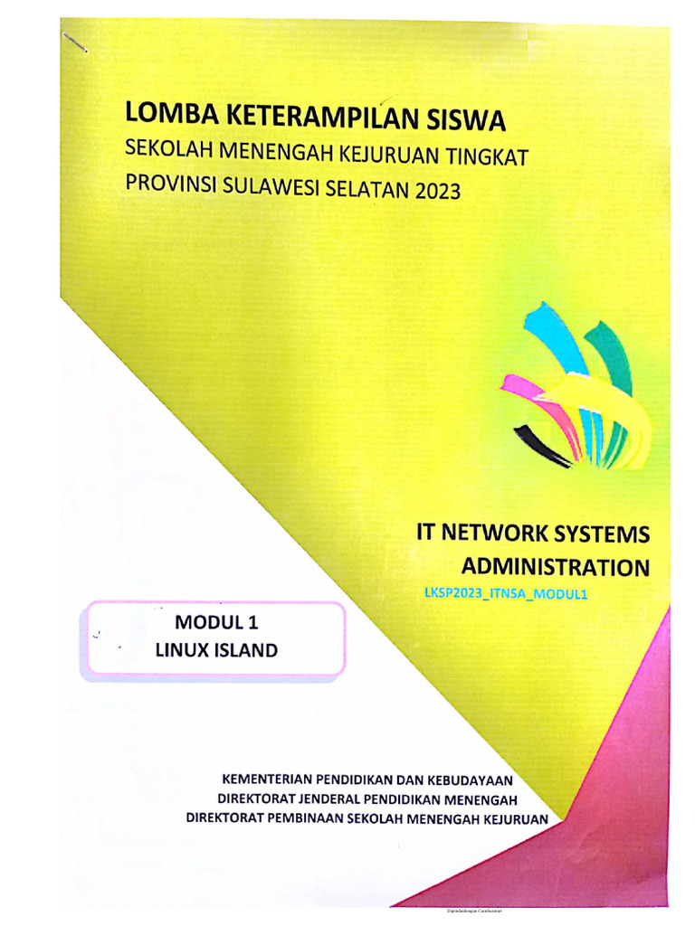 Modul 1 Linux Island | PDF | File Transfer Protocol | Public Key Certificate