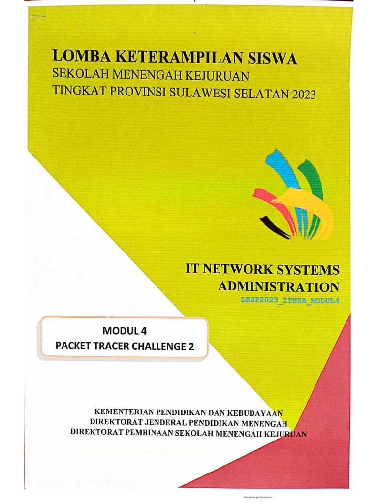 Modul 4 Packet Tracer Challenge 2 | PDF