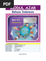 Modul Ajar Bahasa Indonesia Fase C Kelas 5 "Hubungan Sebab Akibat: Kalimat Majemuk Bertingkat" | PDF