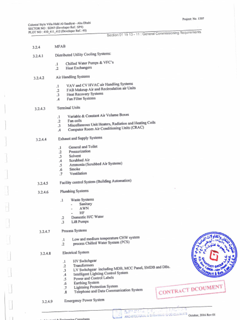 Vol - Ii-Part1-Arch & Struc Gen. Specs-2of3 | PDF