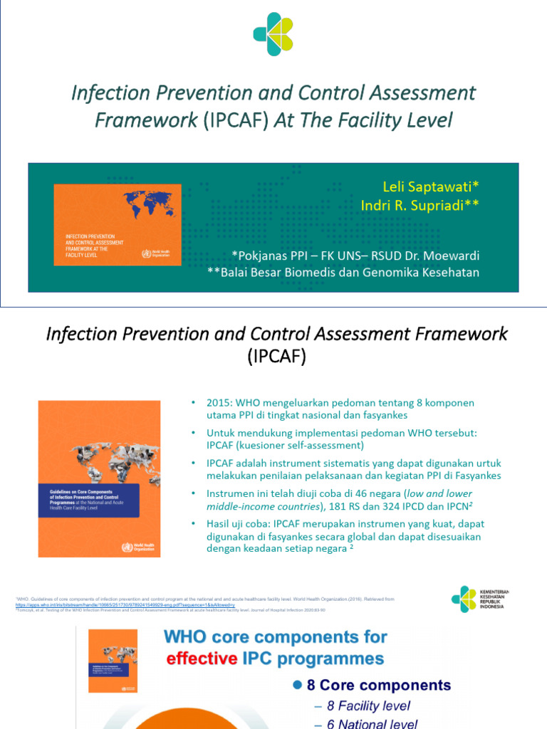 Kerangka Penilaian PPI WHO: IPCAF | PDF