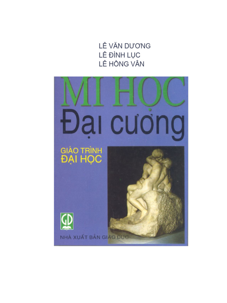 Mĩ Học Đại Cương | PDF