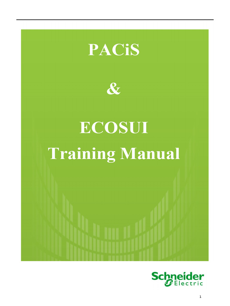 PACiS Training Manual PDF | PDF | Booting | Computer File