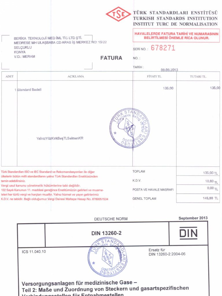 Din Standard | PDF