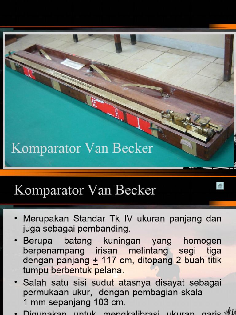 7.1 Komparator Van Becker | PDF | Teknologi & Rekayasa