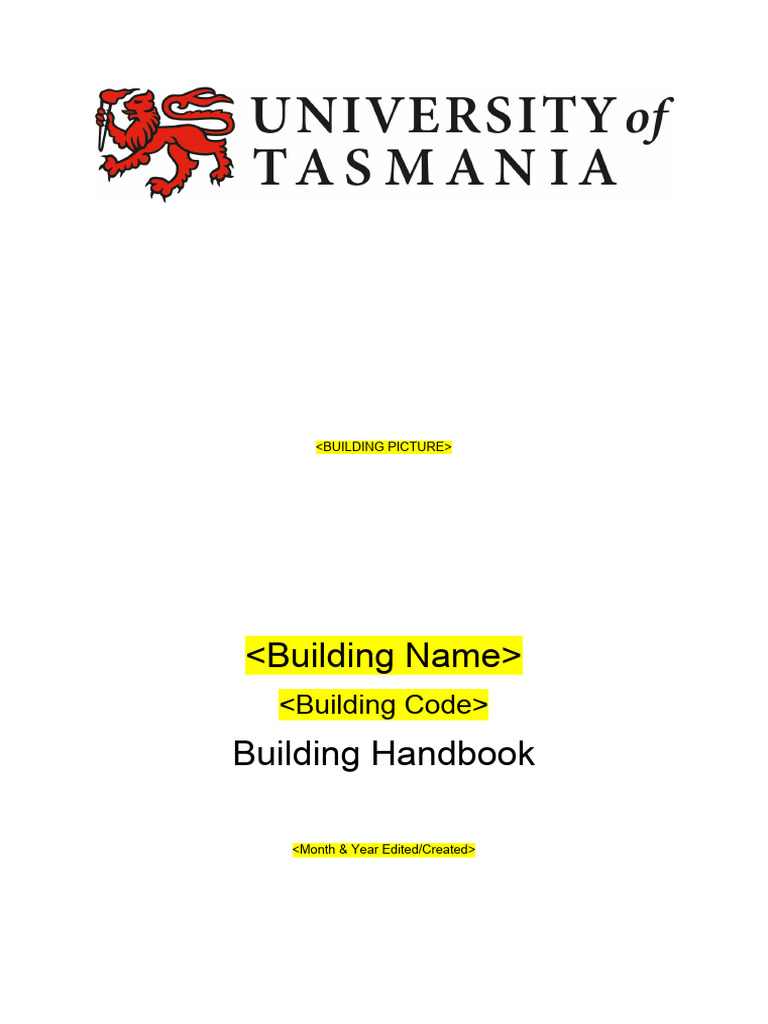 Building Handbook for University Facilities | PDF | Recycling | Policy