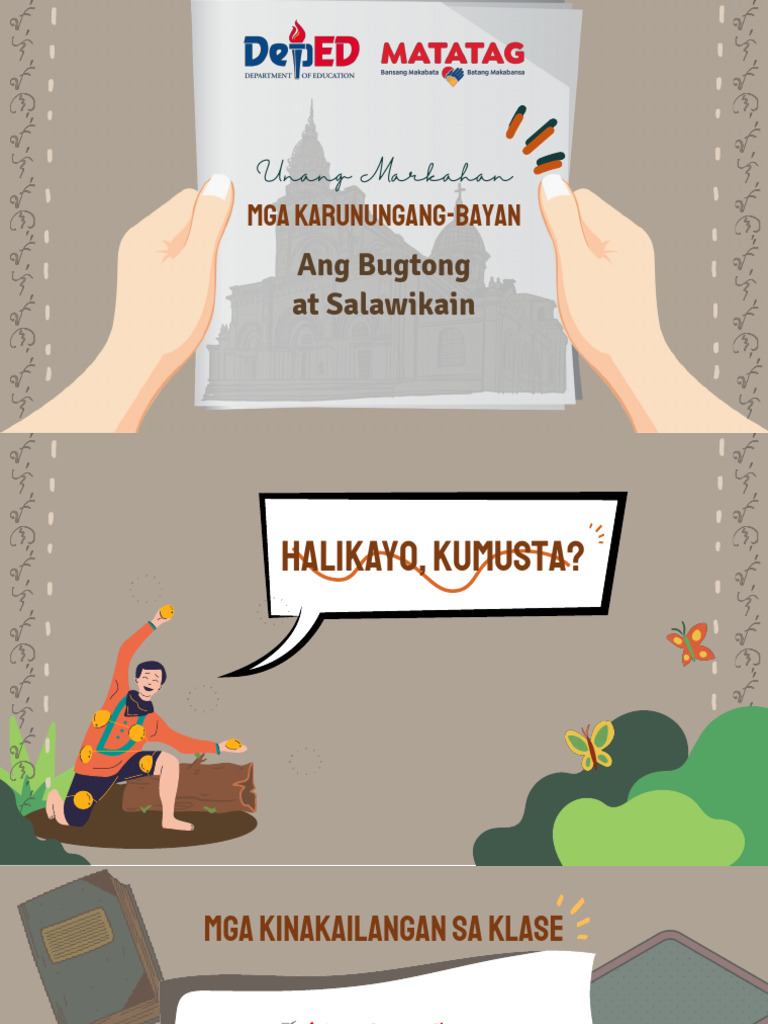 FIL7-W1-Bugtong at Salawikain | PDF