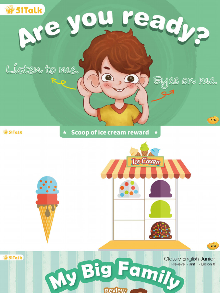 Lesson 8 My Big Family | PDF