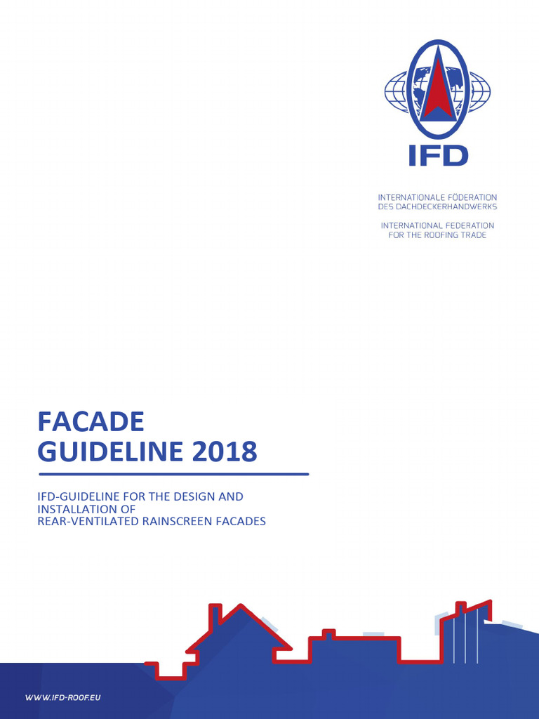 Ifd Facadeguidelines 2017 en | PDF | Building Insulation | Wall