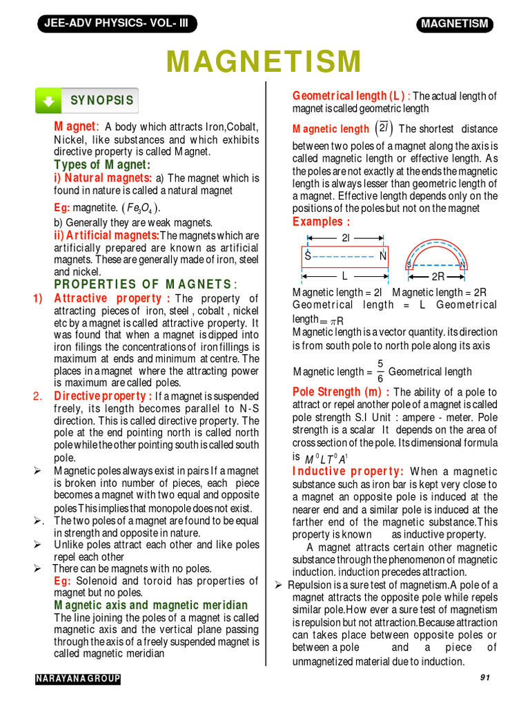 Magnetism and Matter | PDF | Magnetic Field | Magnet