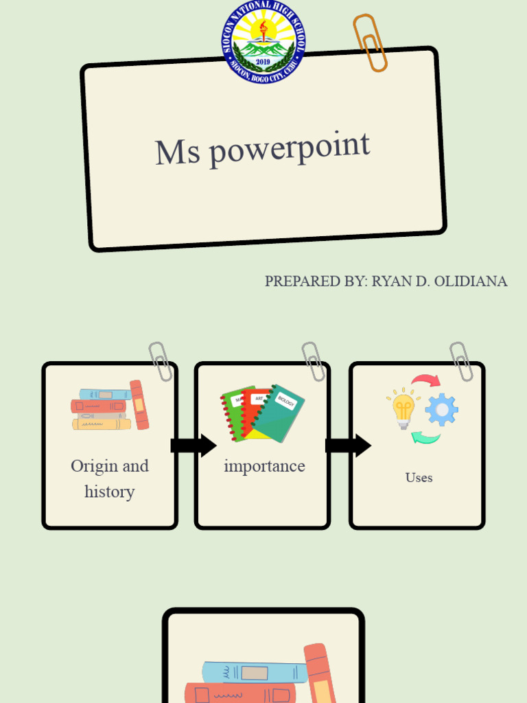 Origin of MS Powerpoint | PDF