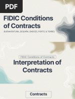 FIDIC Contract Forms and Tender Guidance | PDF | General Contractor ...