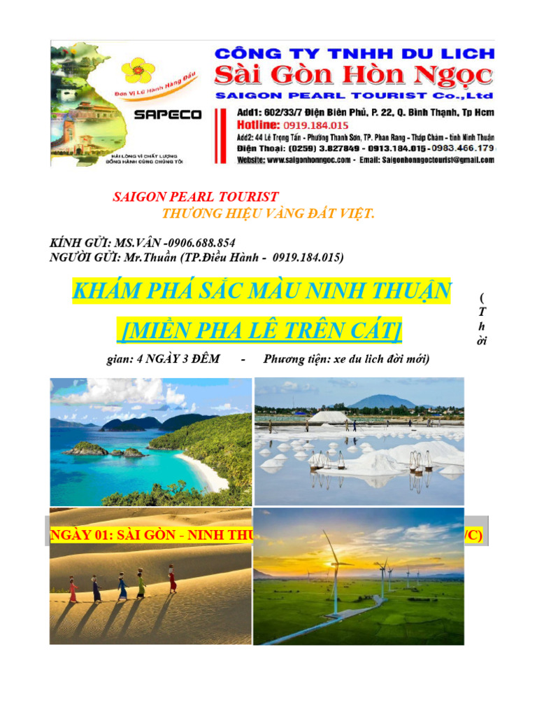 4N3D Sai Gon - Ninh Thuan | PDF