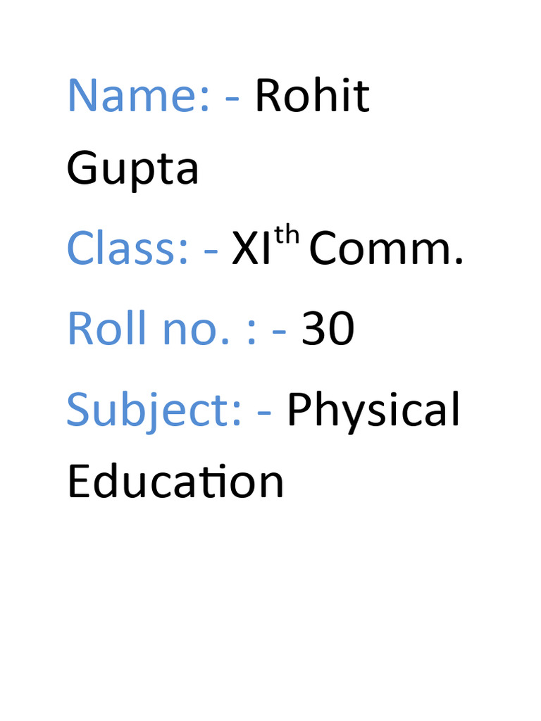 Rohit | PDF