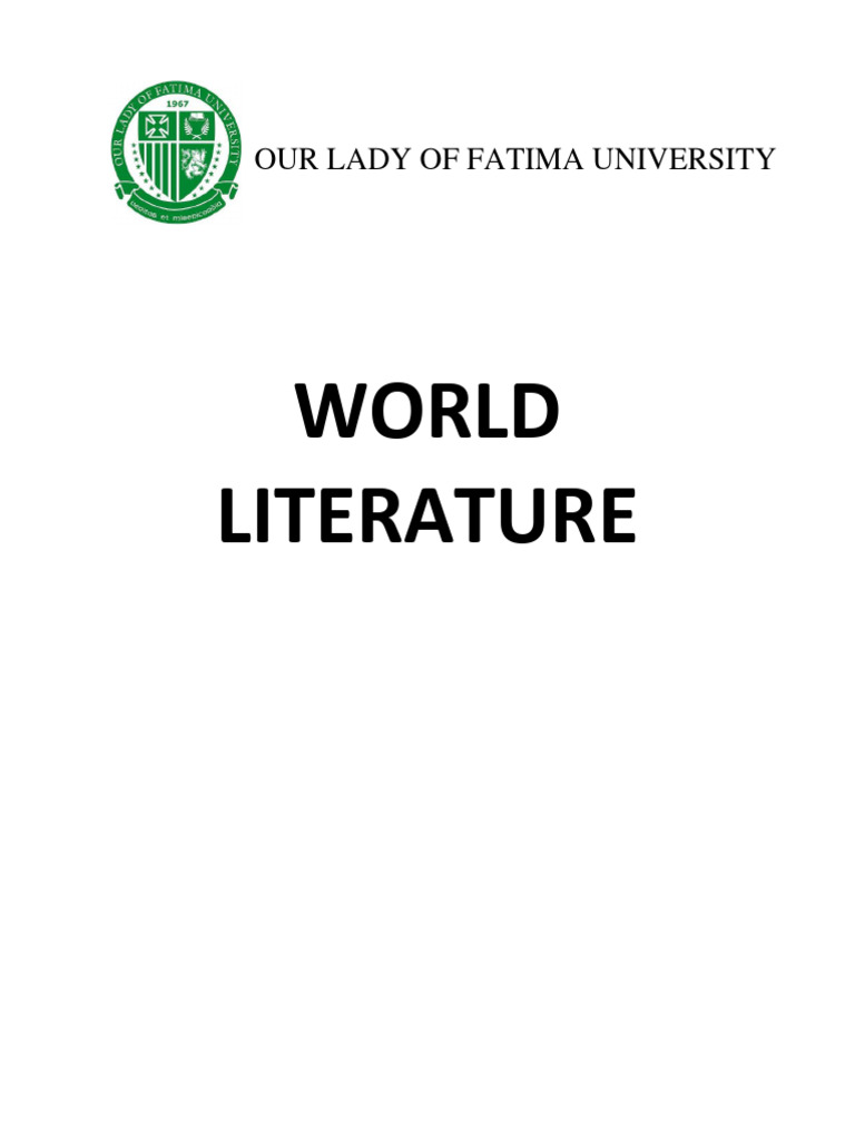 World Literature e Book Final Draft | PDF | Abraham | Narration