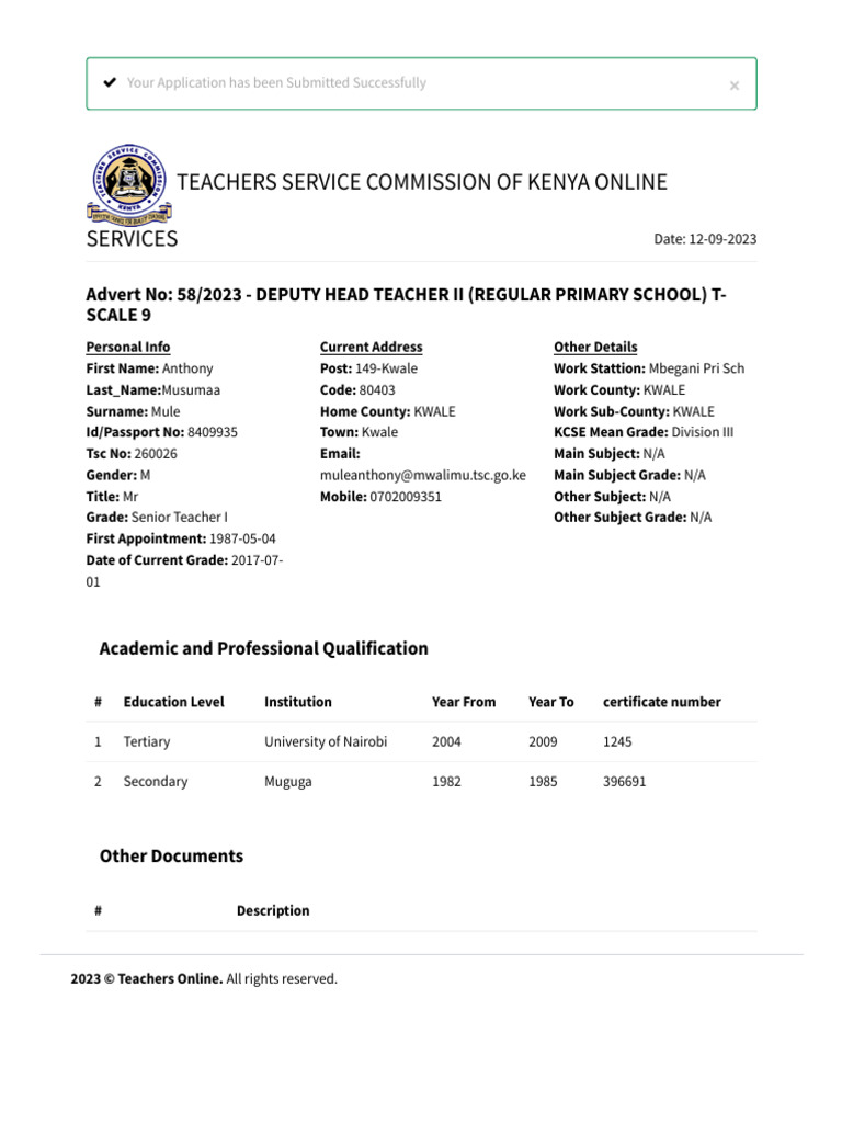 Advert Application - Confirm and Print Details - Page 6 | PDF