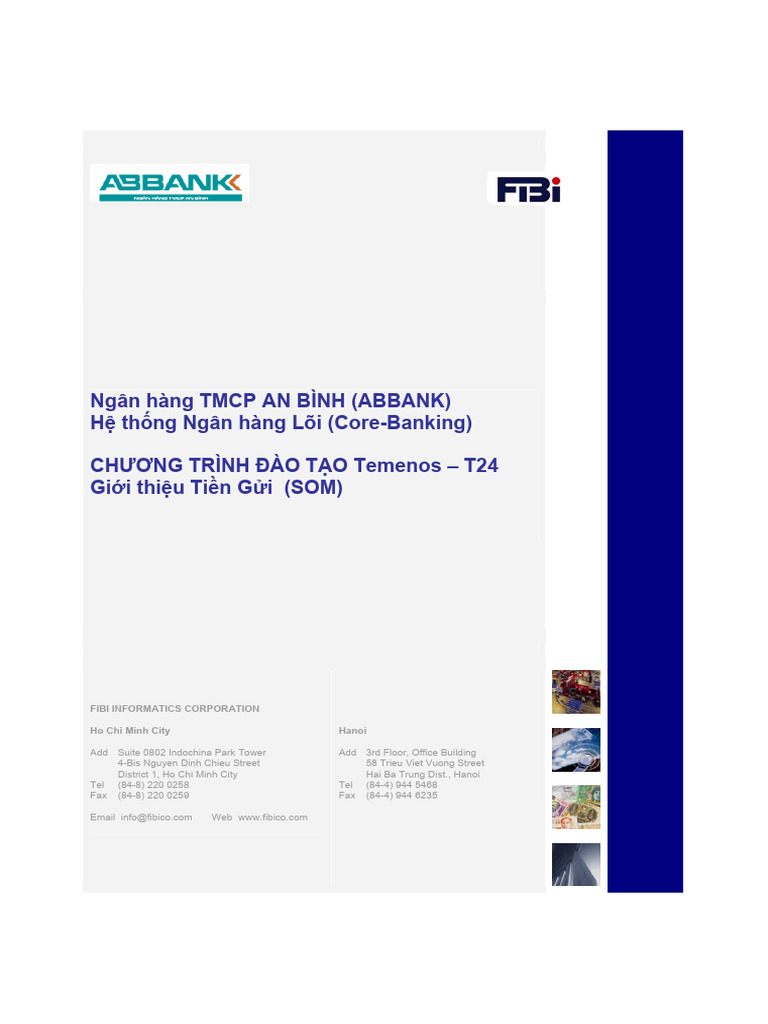 Corebanking - Ke Toan Tien Gui | PDF