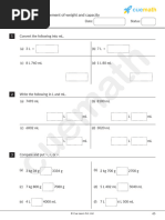 Class5 ICSE Maths Worksheet | PDF