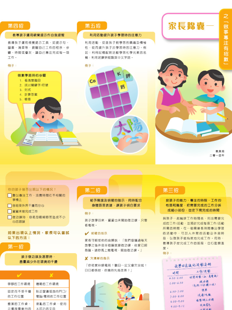 Adhd Leaflet 5 | PDF