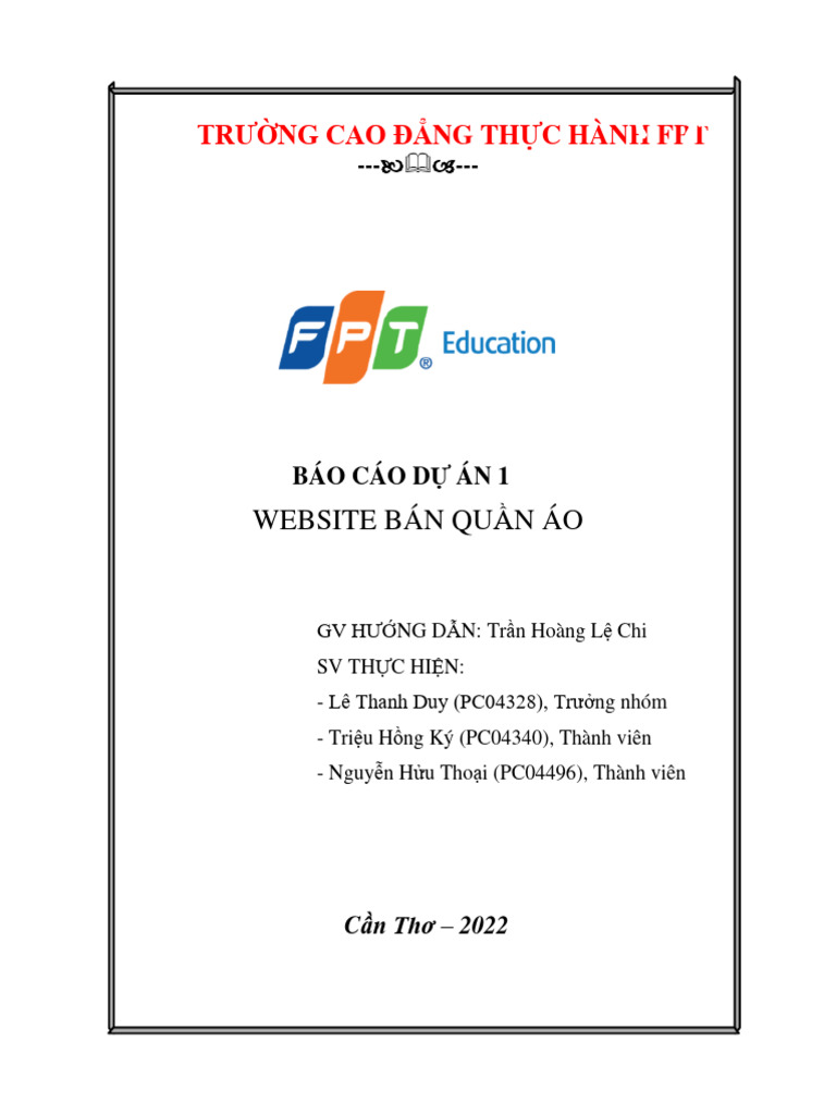 Nhom10 Duan1 ASM 2 | PDF