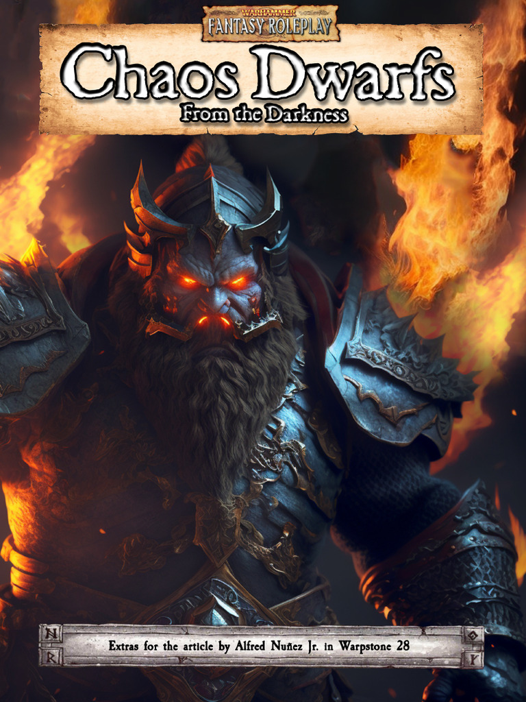 2nd Edition WFRP - Chaos Dwarf Extras | PDF