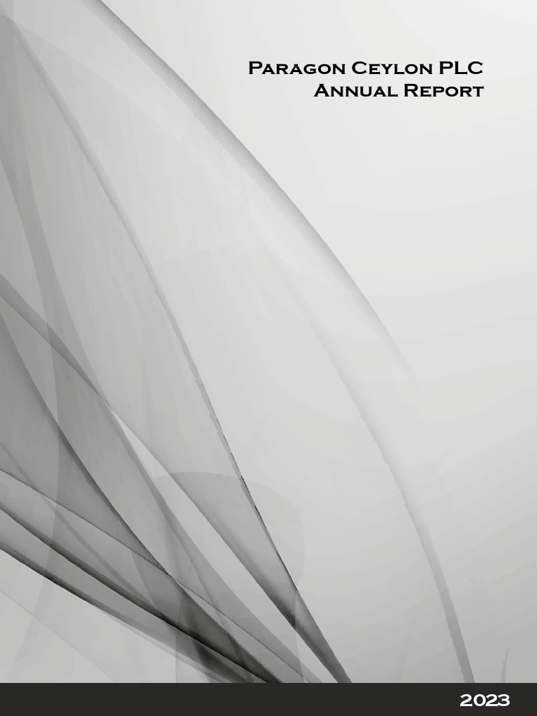 Paragon Ceylon PLC Annual Report | PDF | Audit | Audit Committee