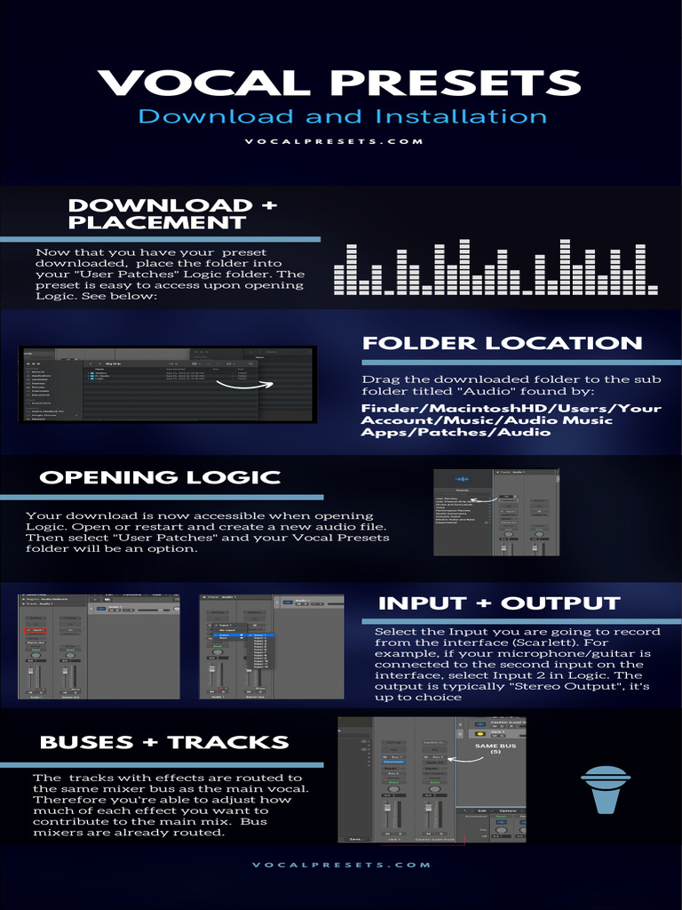 Vocal Presets Install | PDF