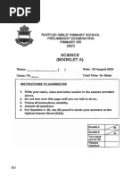 2023 P6 FMA Mendaki PSLE (Paper 1) | PDF | Mathematics