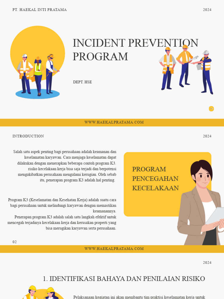 Incident Prevention Program | PDF