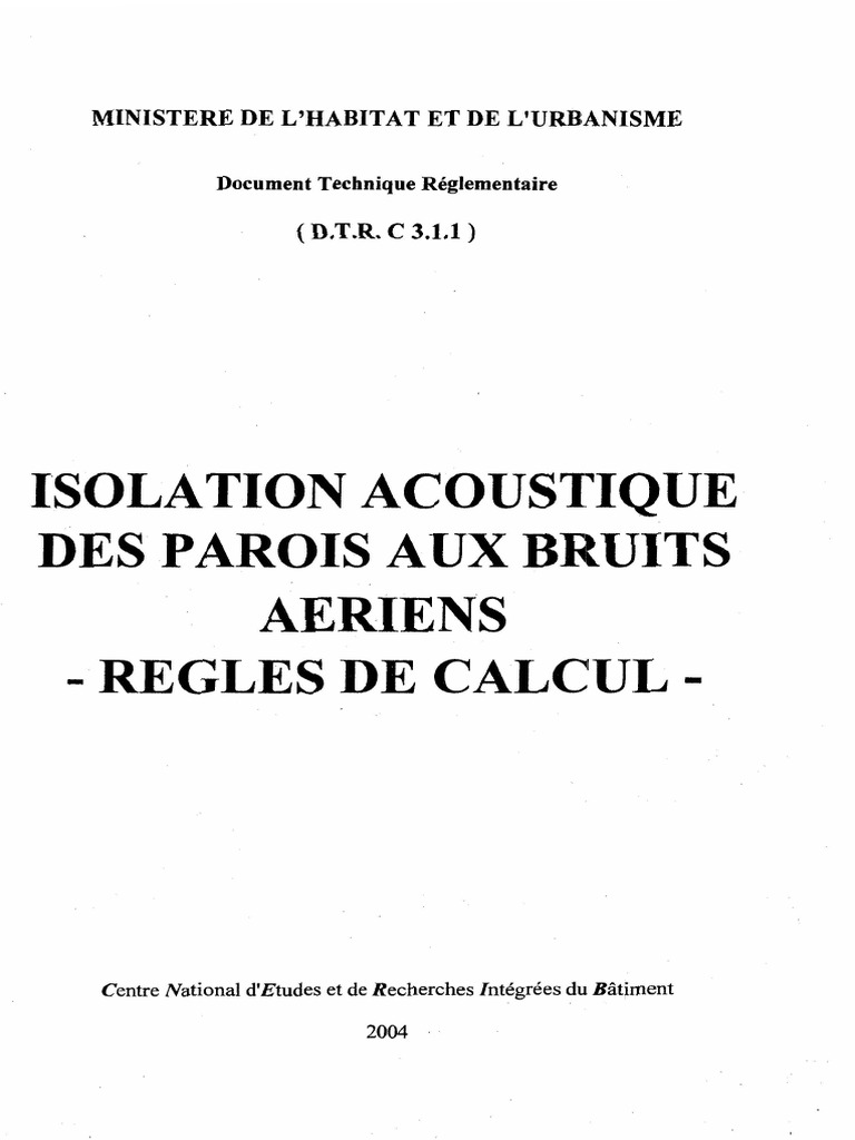 C311 Acoustique | PDF