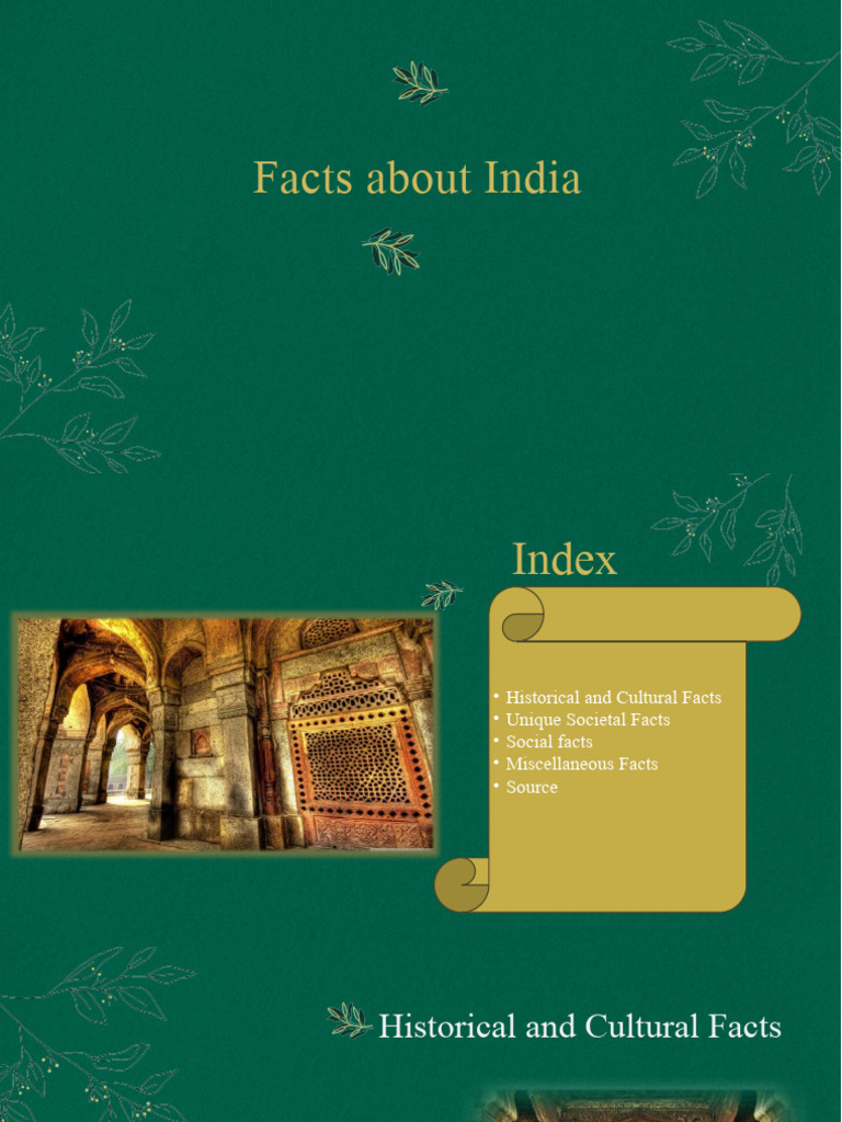 Facts About India | PDF