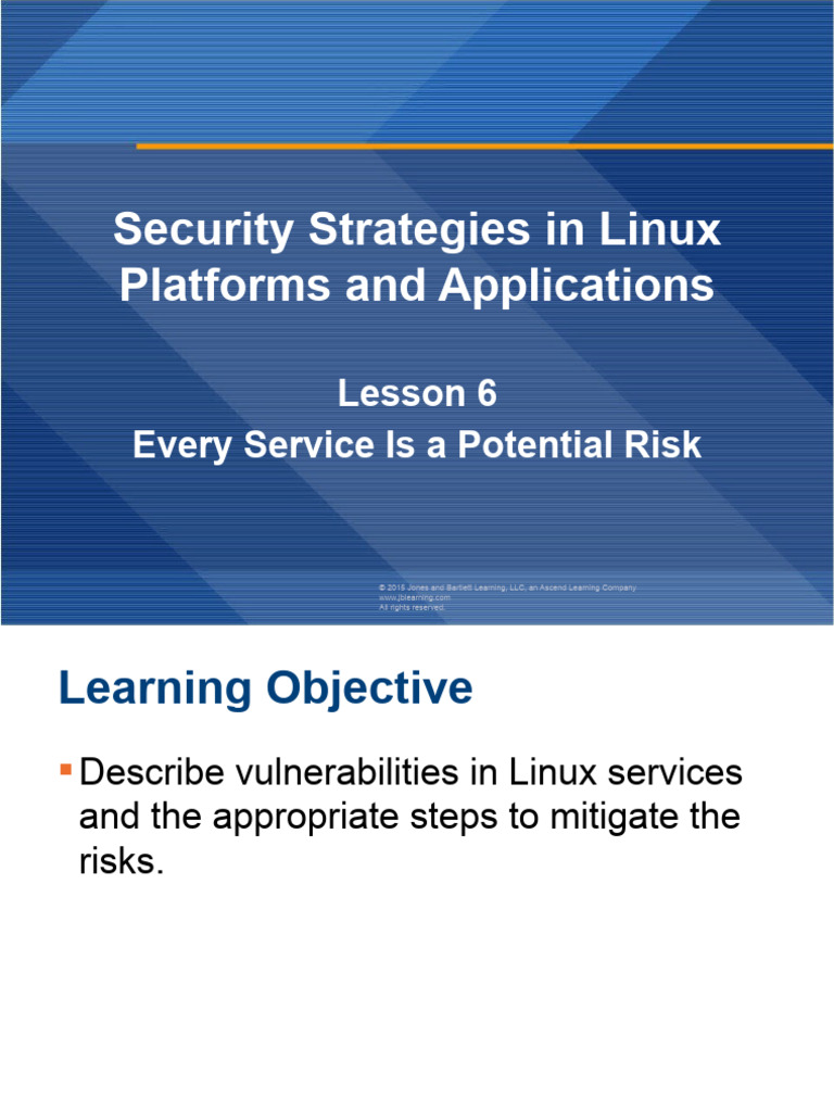 Linuxsec ppt15 l06 | PDF | Linux | Application Software