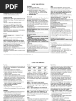 Lancer Actions Cheat Sheet | PDF