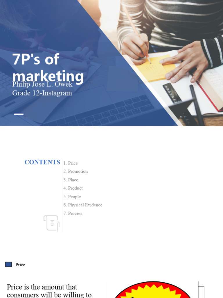 7p's of Marketing | PDF