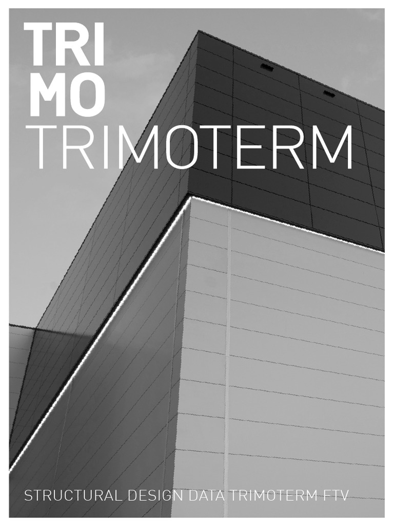 Trimoterm Structural Design Data | PDF
