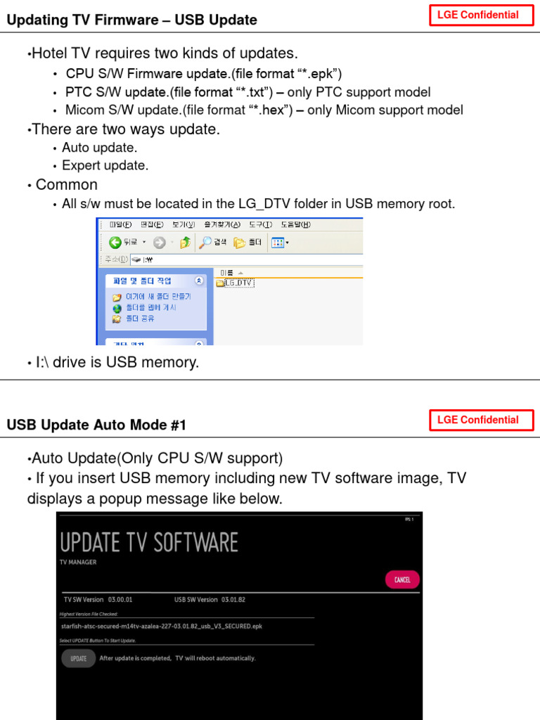 WebOS USB Download Guide | PDF | Usb | Computer Hardware
