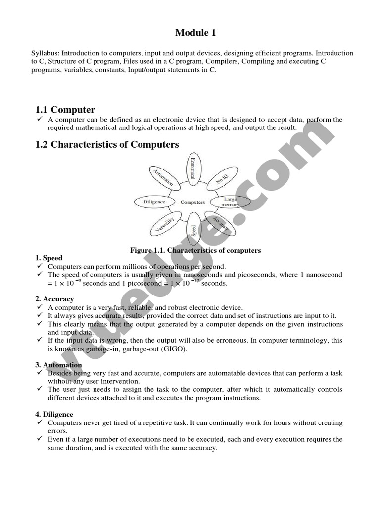 Mod 1 | PDF | Personal Computers | Computer Data Storage