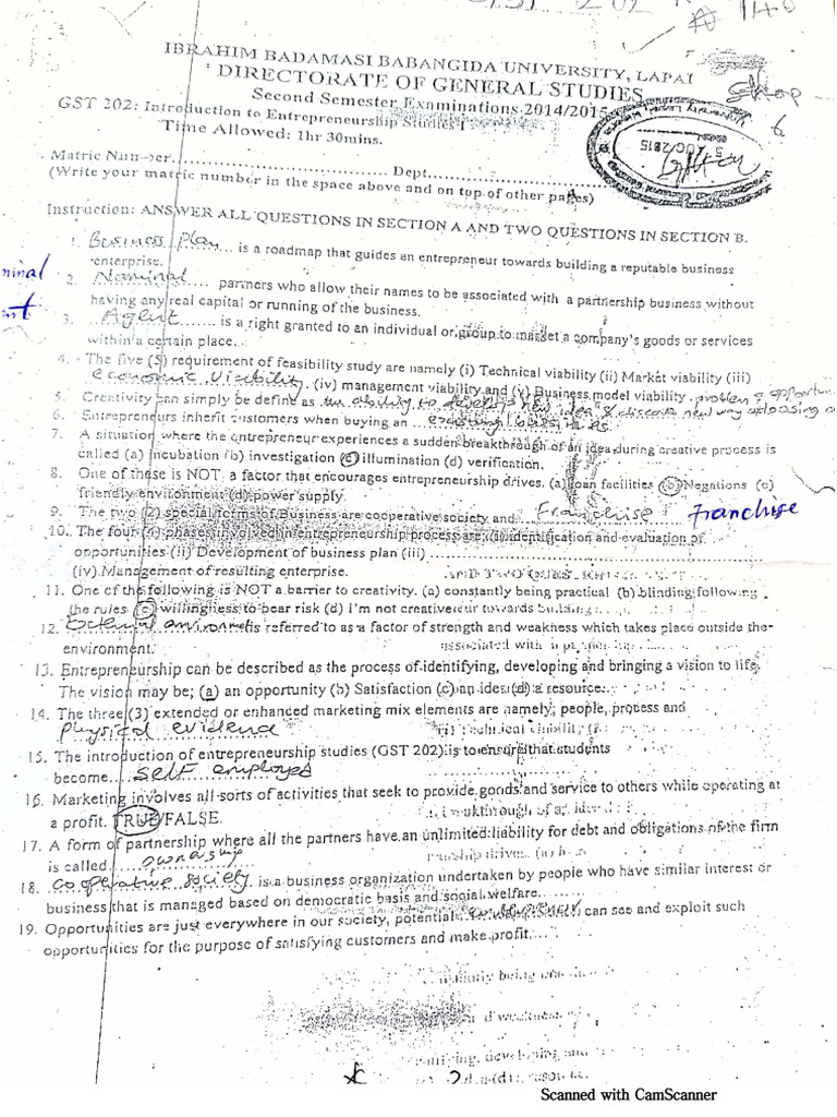GST 202-1-1 | PDF